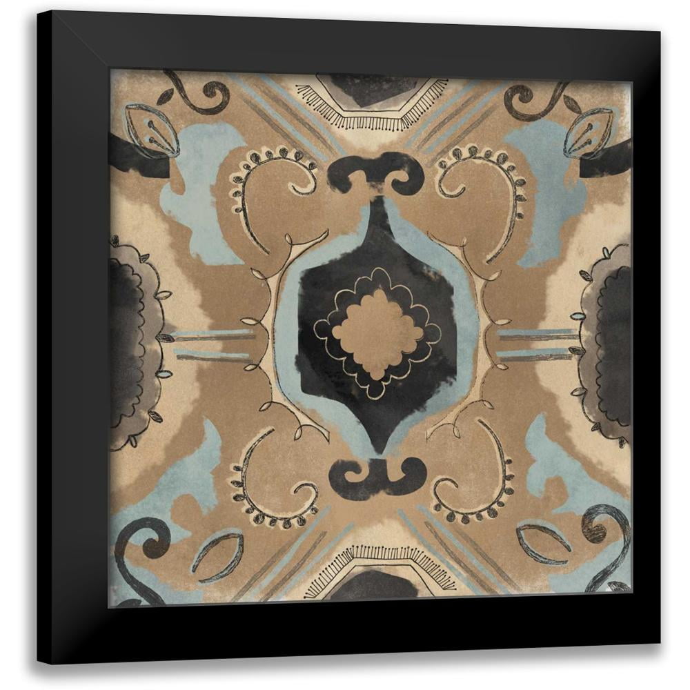 Vess, June Erica 15x15 Black Modern Framed Museum Art Print Titled ...