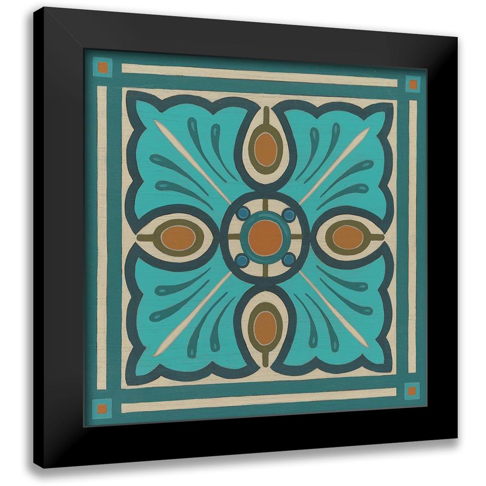Vess, June Erica 15x15 Black Modern Framed Museum Art Print Titled ...