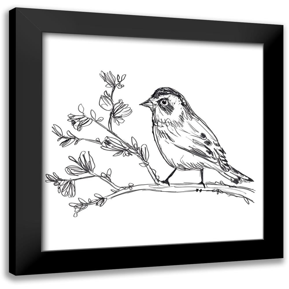 Vess, June Erica 15x15 Black Modern Framed Museum Art Print Titled ...