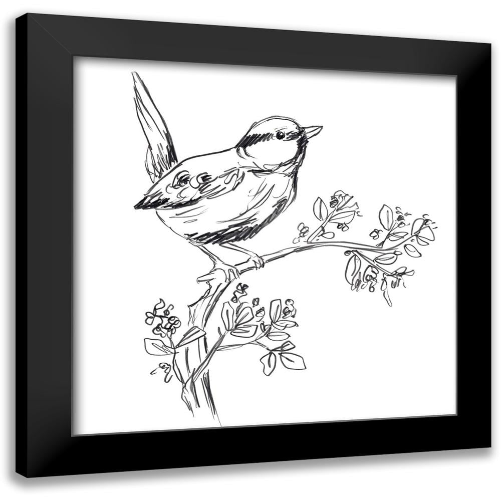 Vess, June Erica 15x15 Black Modern Framed Museum Art Print Titled ...