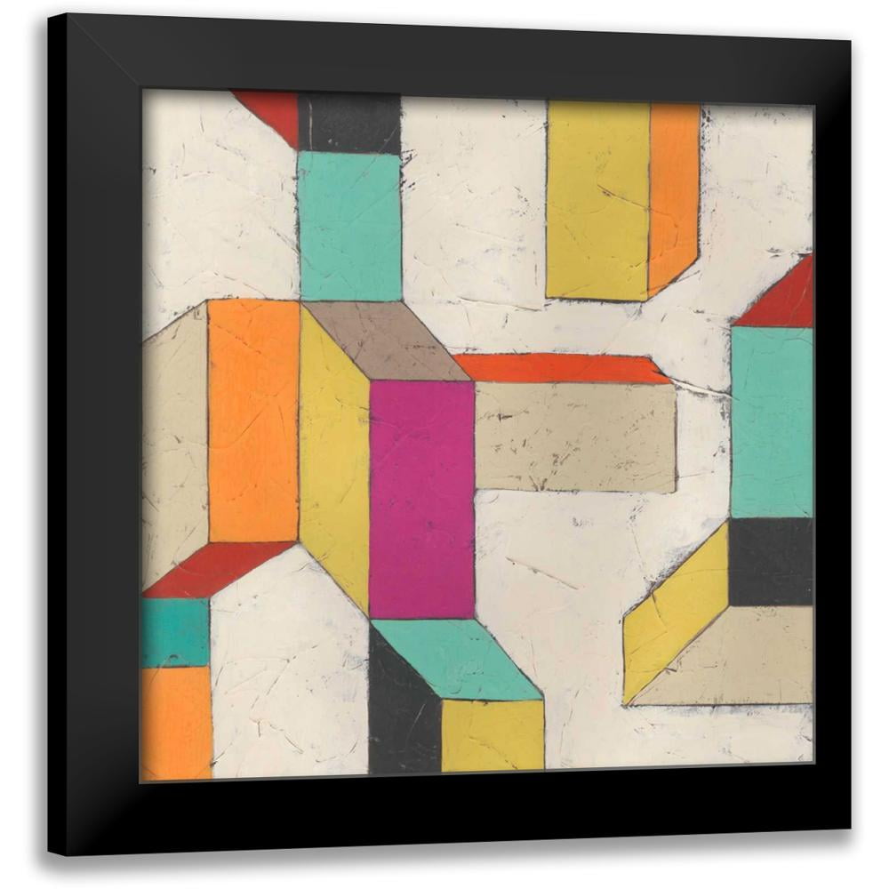 Vess, June Erica 15x15 Black Modern Framed Museum Art Print Titled ...