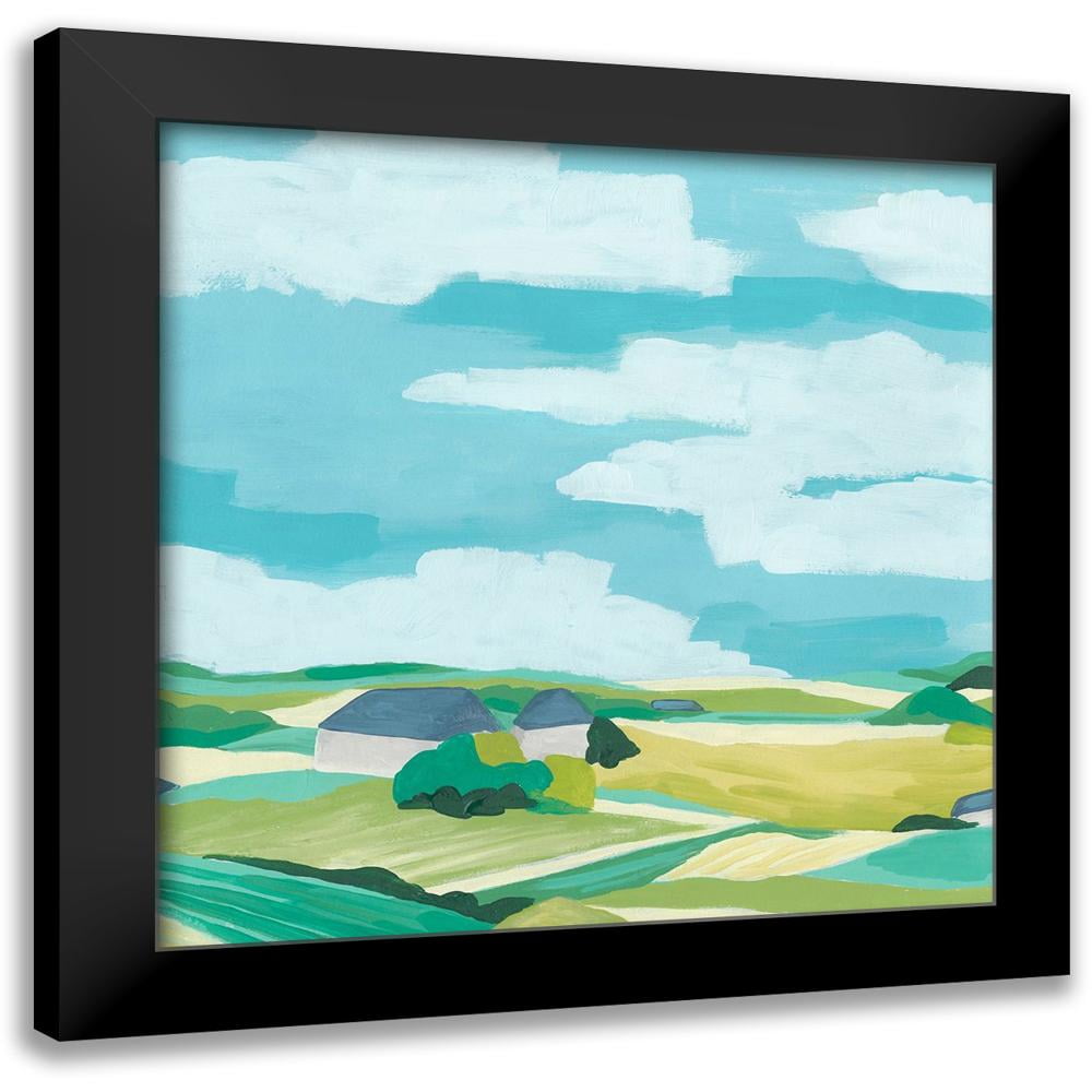 Vess, June Erica 15x15 Black Modern Framed Museum Art Print Titled ...