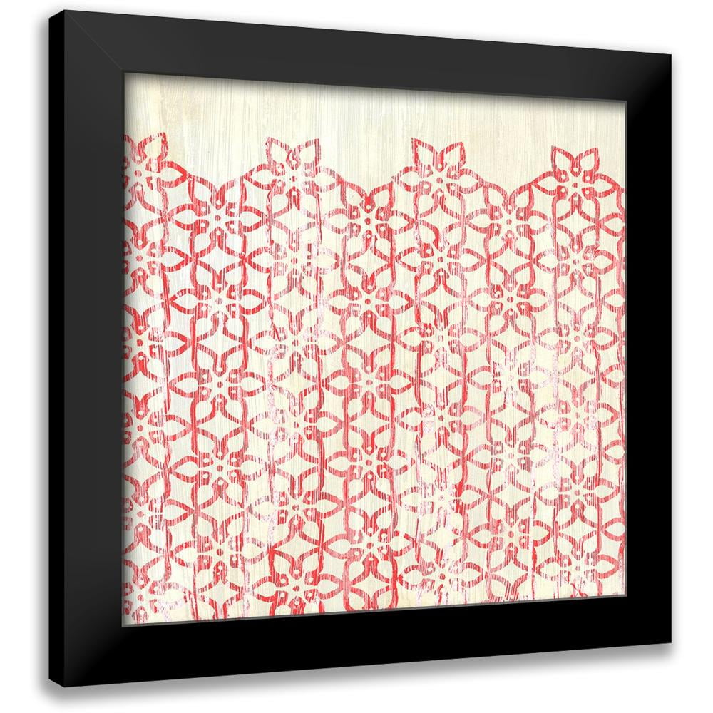Vess, June Erica 15x15 Black Modern Framed Museum Art Print Titled ...