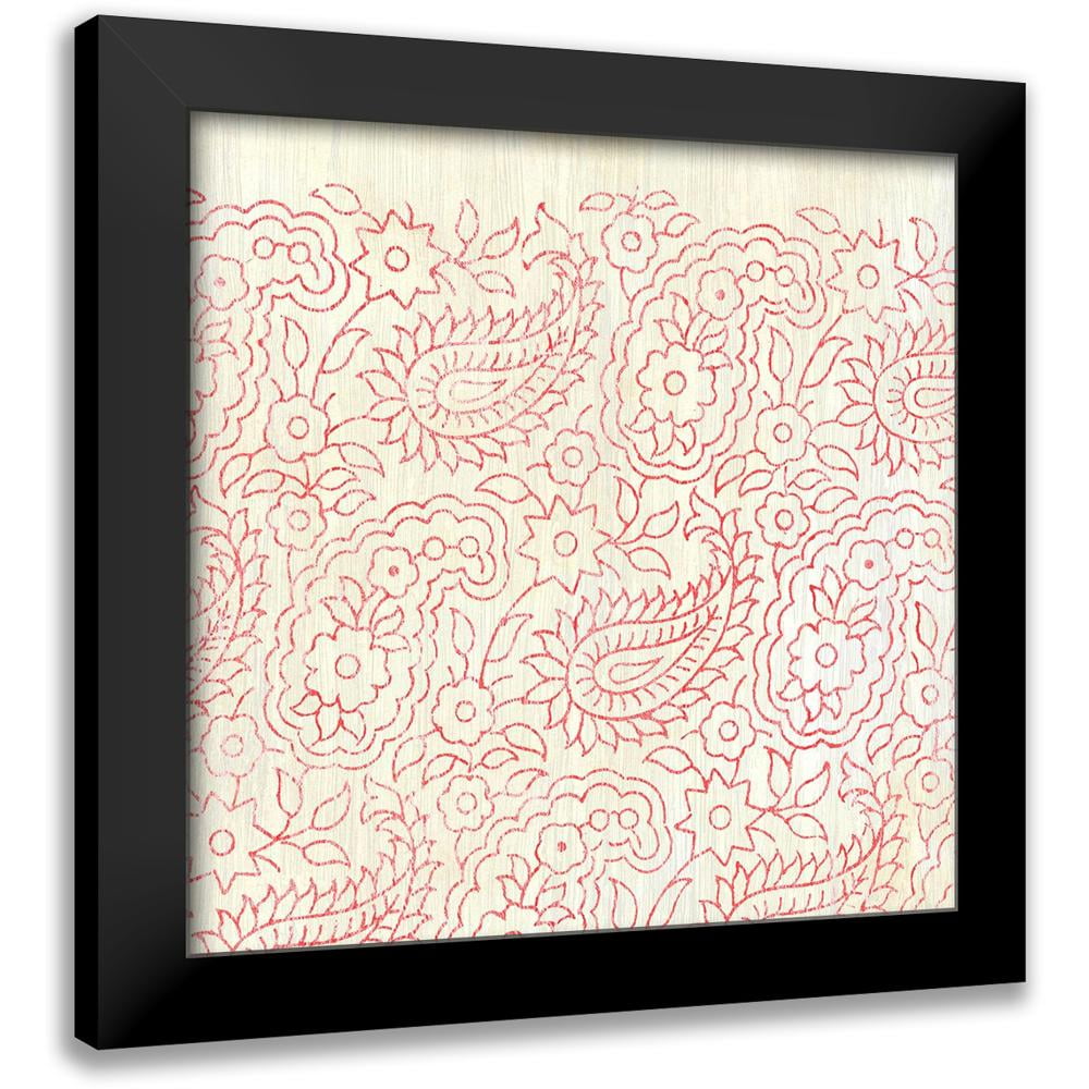 Vess, June Erica 15x15 Black Modern Framed Museum Art Print Titled ...