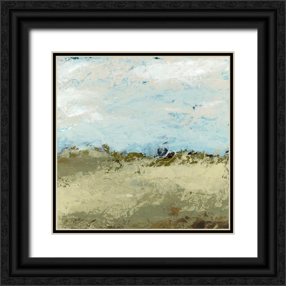 Vess, June Erica 15x15 Black Ornate Wood Framed with Double Matting Museum Art Print Titled ...