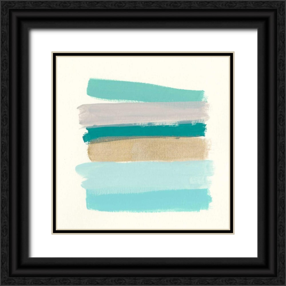 Vess, June Erica 15x15 Black Ornate Wood Framed with Double Matting Museum Art Print Titled ...