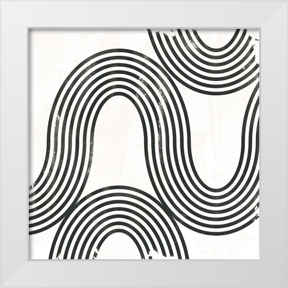 Vess, June Erica 15x15 White Modern Wood Framed Museum Art Print Titled ...