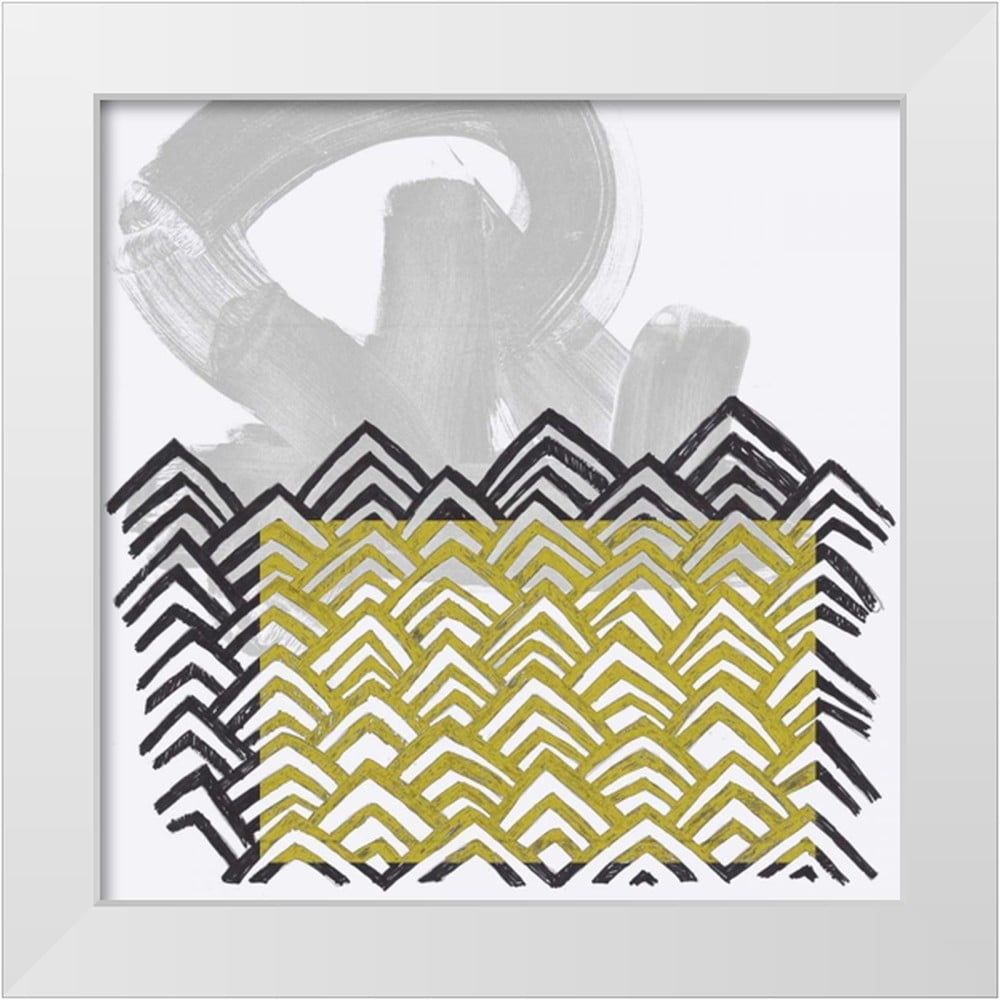Vess, June Erica 15x15 White Modern Wood Framed Museum Art Print Titled ...