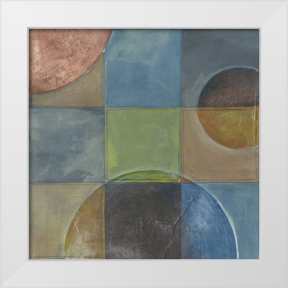 Vess, June Erica 15x15 White Modern Wood Framed Museum Art Print Titled ...