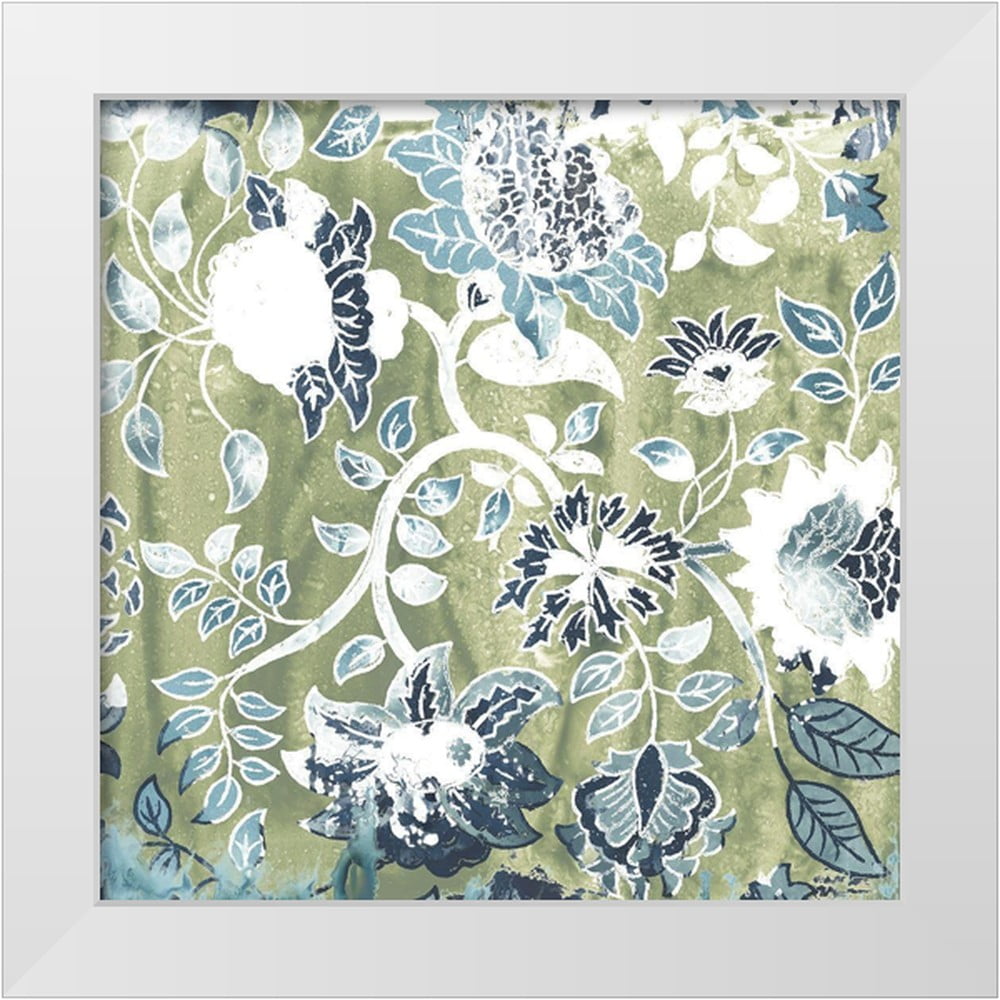 Vess, June Erica 15x15 White Modern Wood Framed Museum Art Print Titled ...