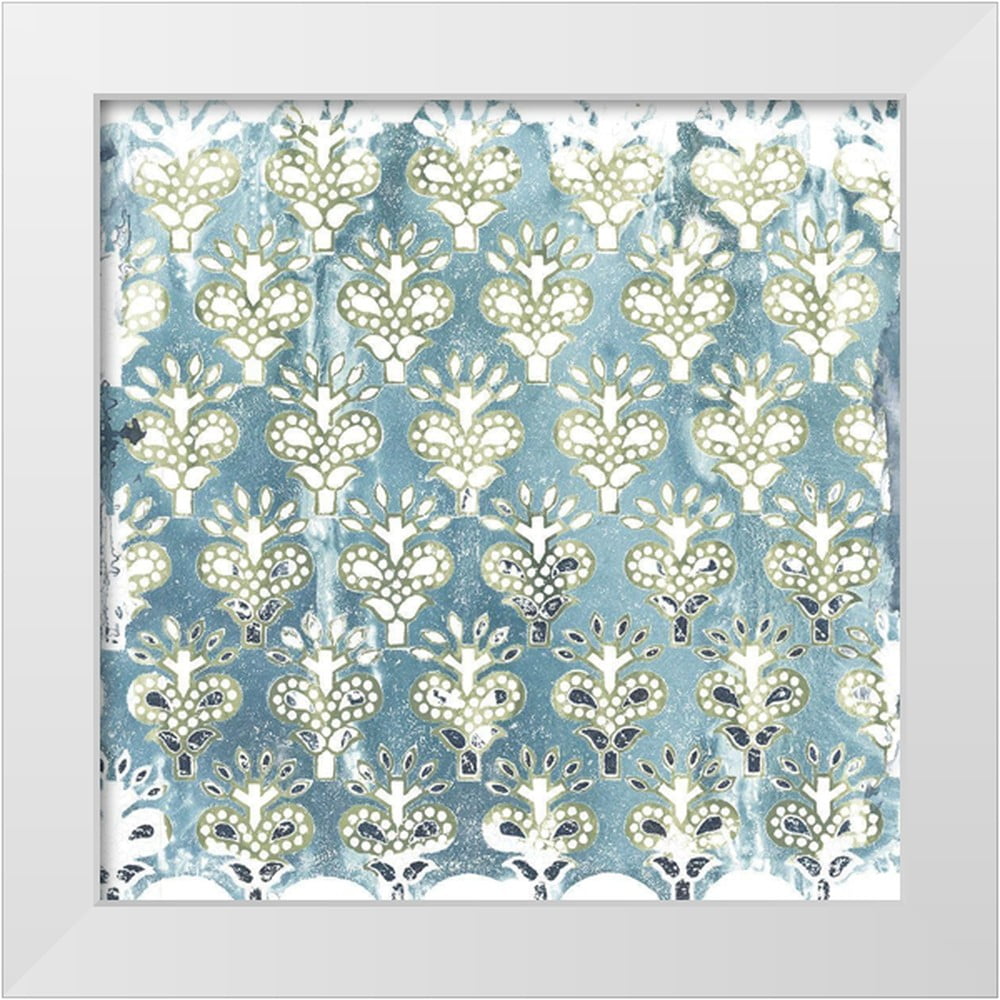 Vess, June Erica 15x15 White Modern Wood Framed Museum Art Print Titled ...