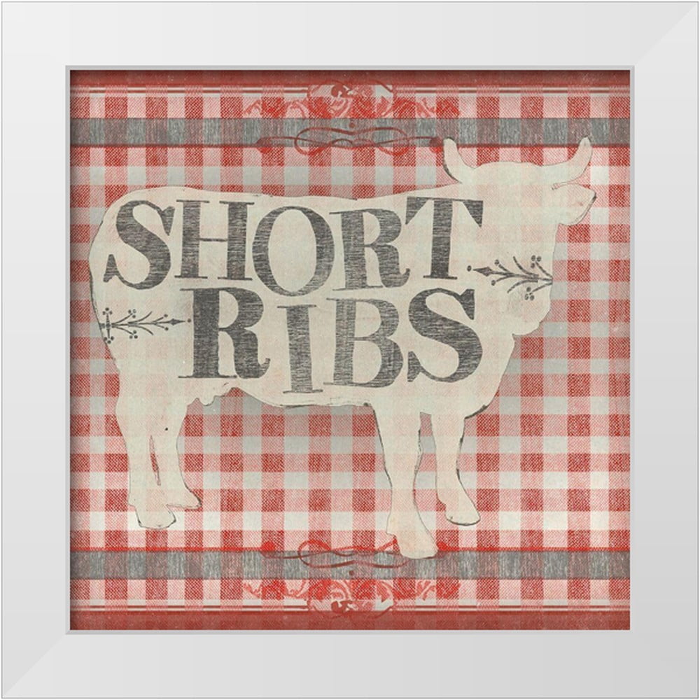 Vess, June Erica 15x15 White Modern Wood Framed Museum Art Print Titled ...