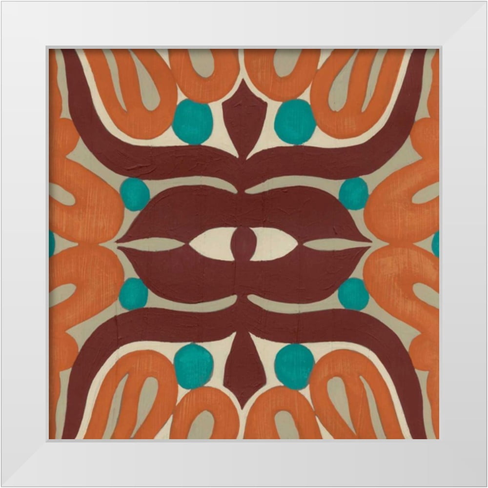 Vess, June Erica 15x15 White Modern Wood Framed Museum Art Print Titled ...