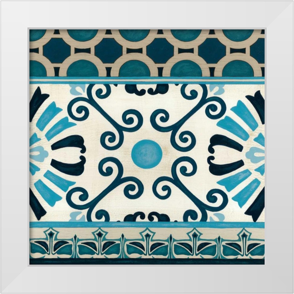 Vess, June Erica 15x15 White Modern Wood Framed Museum Art Print Titled ...