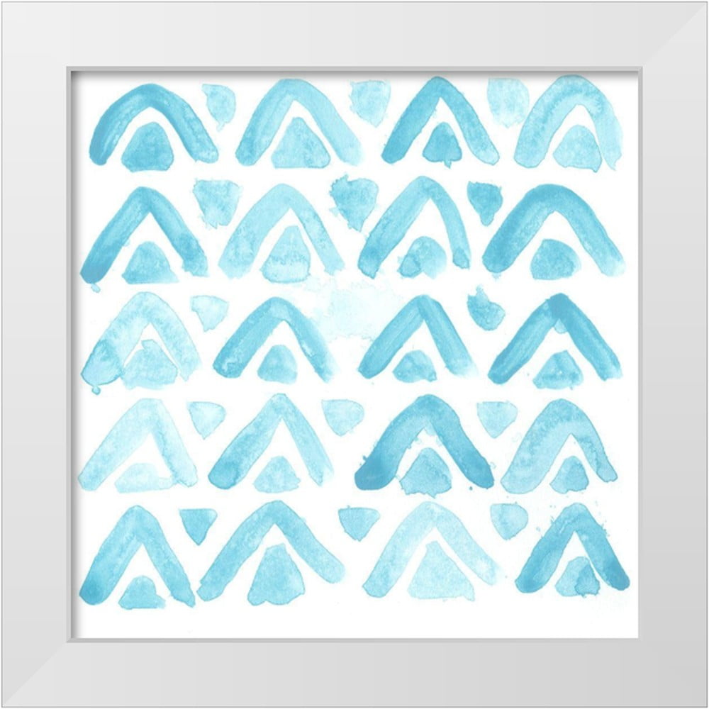 Vess, June Erica 15x15 White Modern Wood Framed Museum Art Print Titled ...