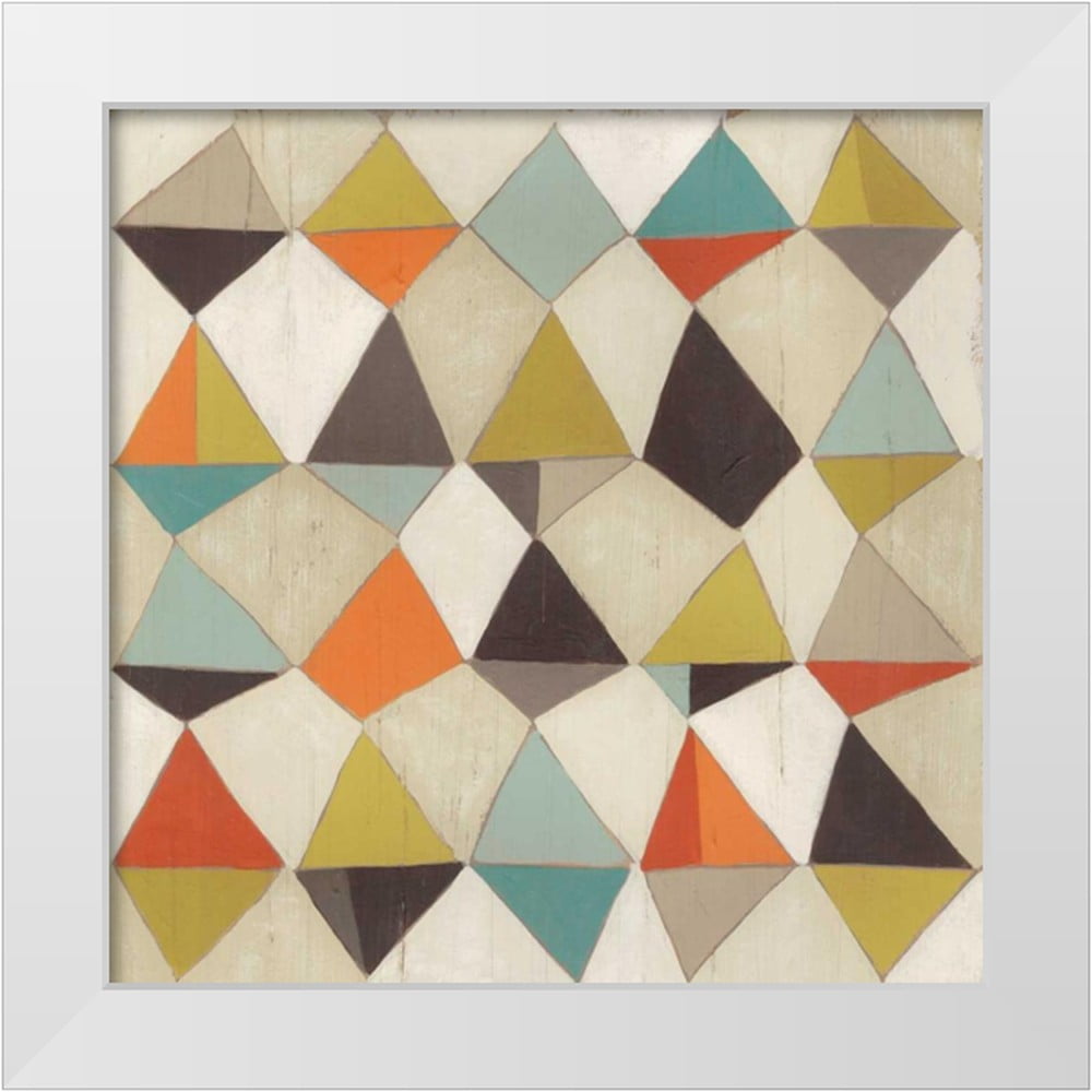 Vess, June Erica 15x15 White Modern Wood Framed Museum Art Print Titled ...