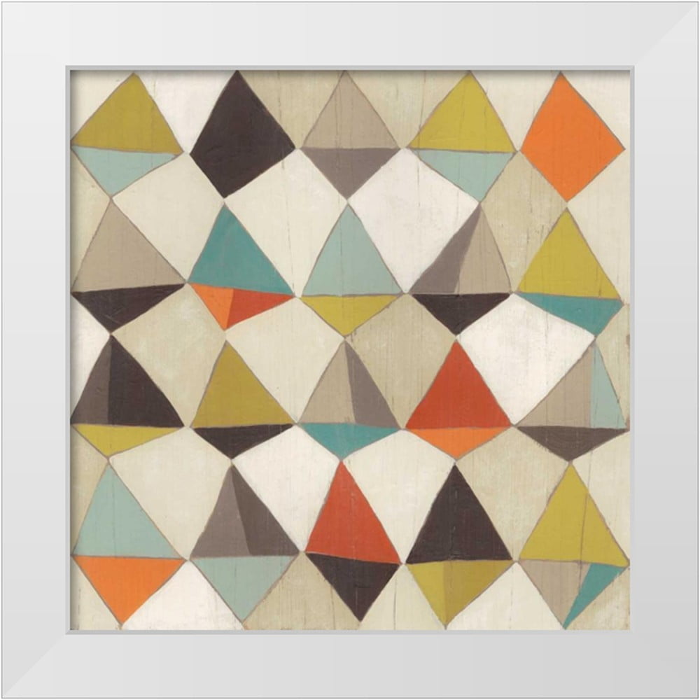 Vess, June Erica 15x15 White Modern Wood Framed Museum Art Print Titled ...