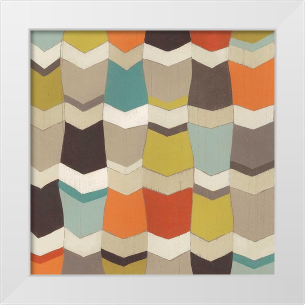 Vess, June Erica 15x15 White Modern Wood Framed Museum Art Print Titled ...