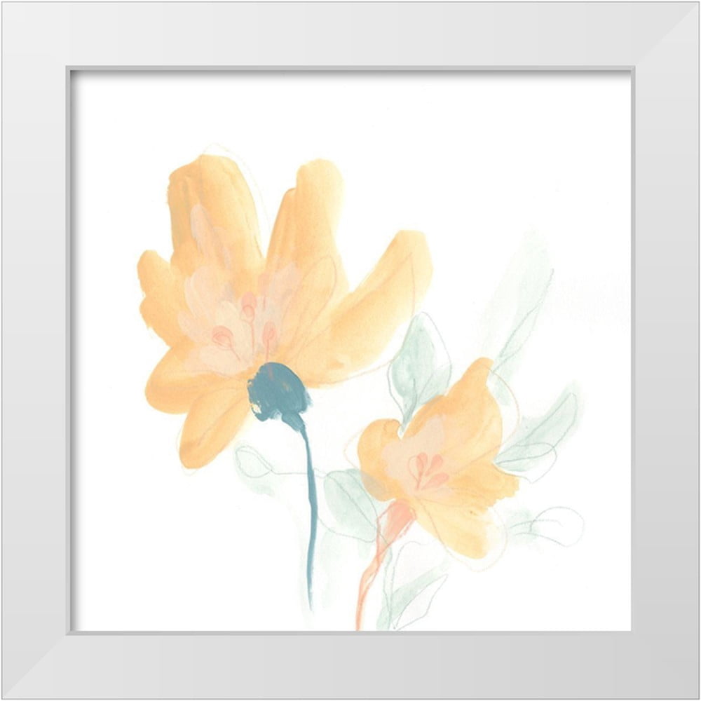 Vess, June Erica 15x15 White Modern Wood Framed Museum Art Print Titled ...