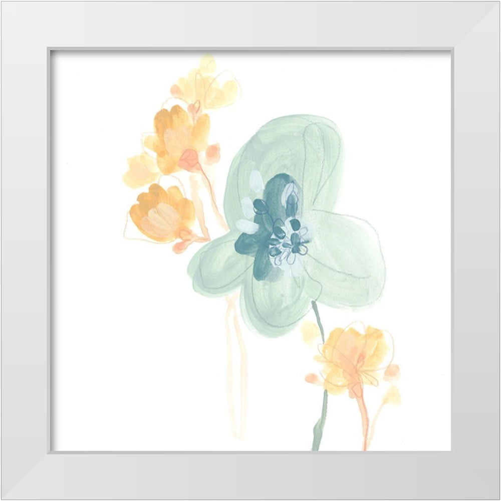 Vess, June Erica 15x15 White Modern Wood Framed Museum Art Print Titled ...