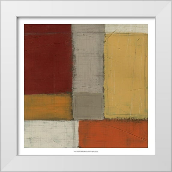 Vess, June Erica 15x15 White Modern Wood Framed Museum Art Print Titled ...