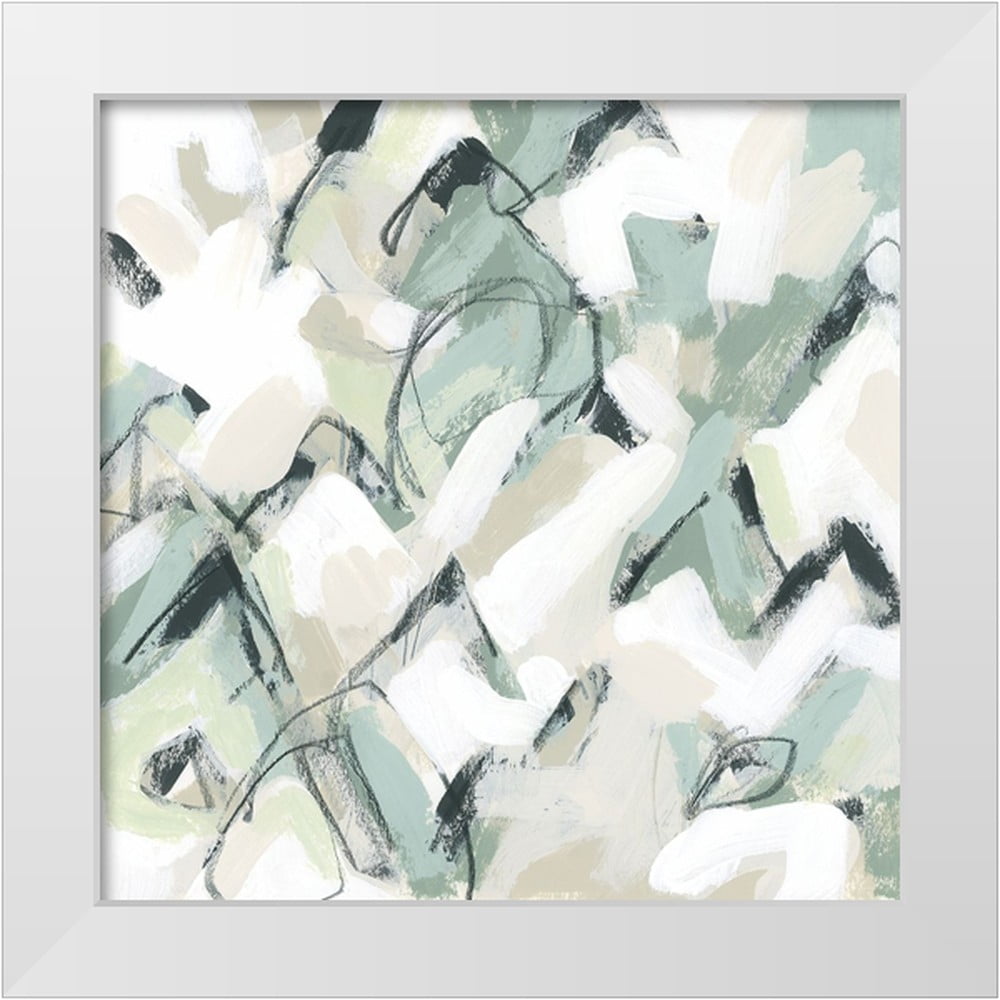 Vess, June Erica 15x15 White Modern Wood Framed Museum Art Print Titled ...