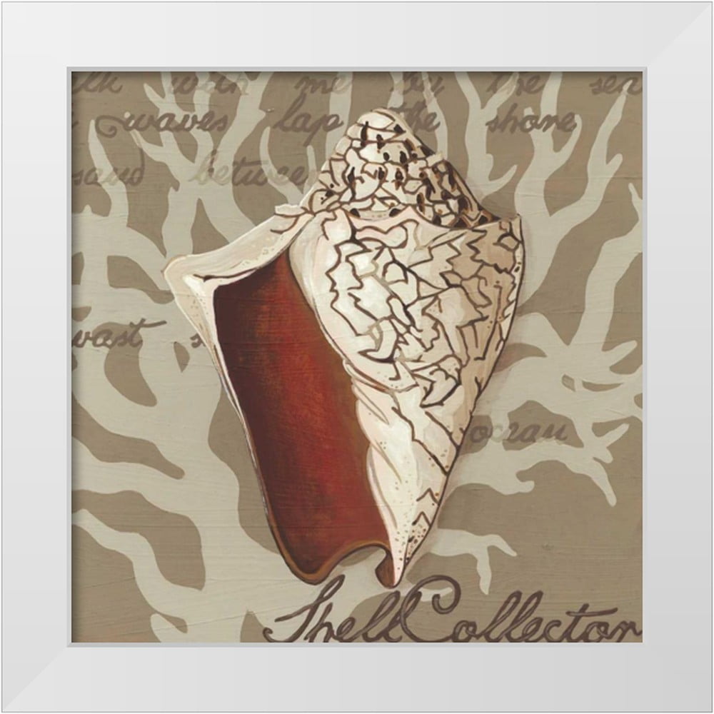 Vess, June Erica 15x15 White Modern Wood Framed Museum Art Print Titled ...