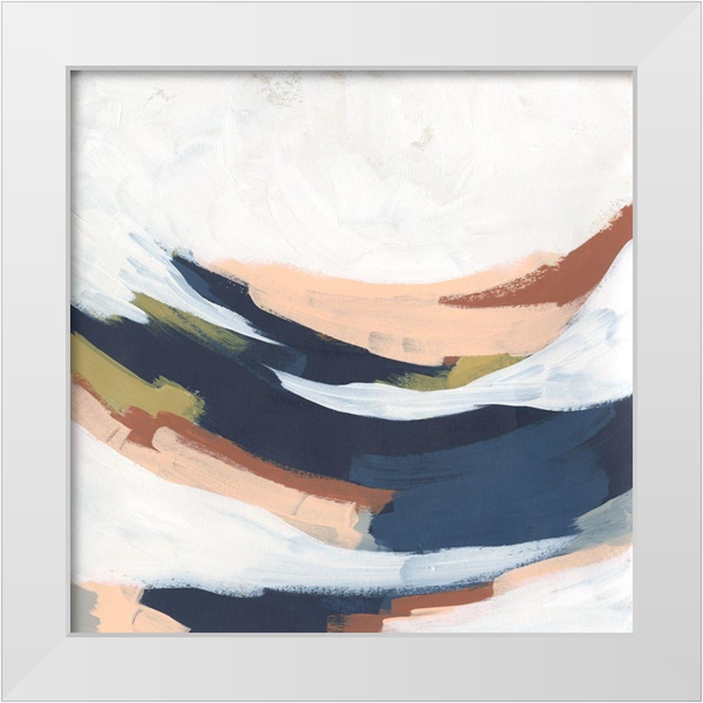 Vess, June Erica 15x15 White Modern Wood Framed Museum Art Print Titled ...