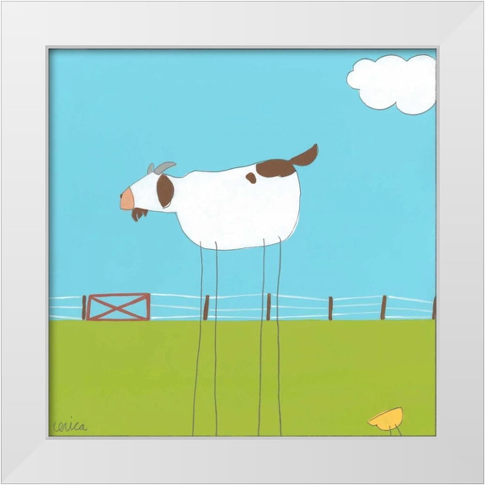 Vess, June Erica 15x15 White Modern Wood Framed Museum Art Print Titled ...