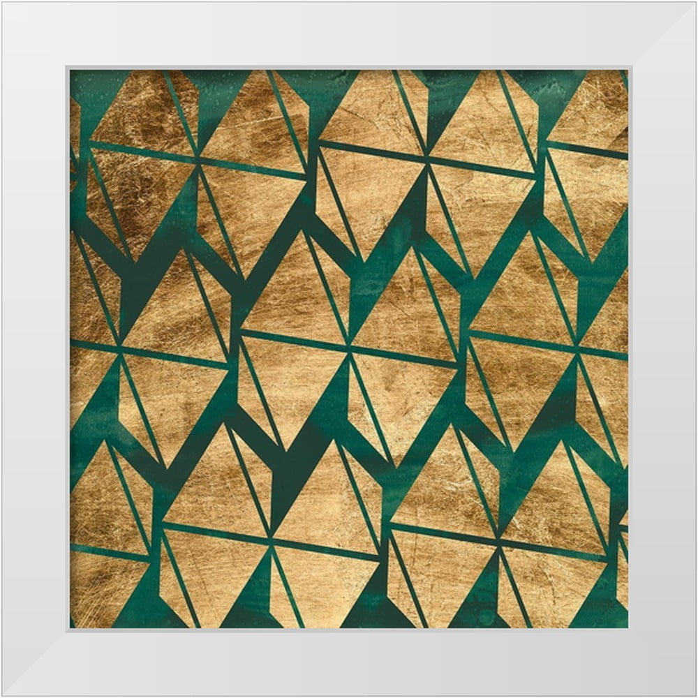 Vess, June Erica 15x15 White Modern Wood Framed Museum Art Print Titled ...