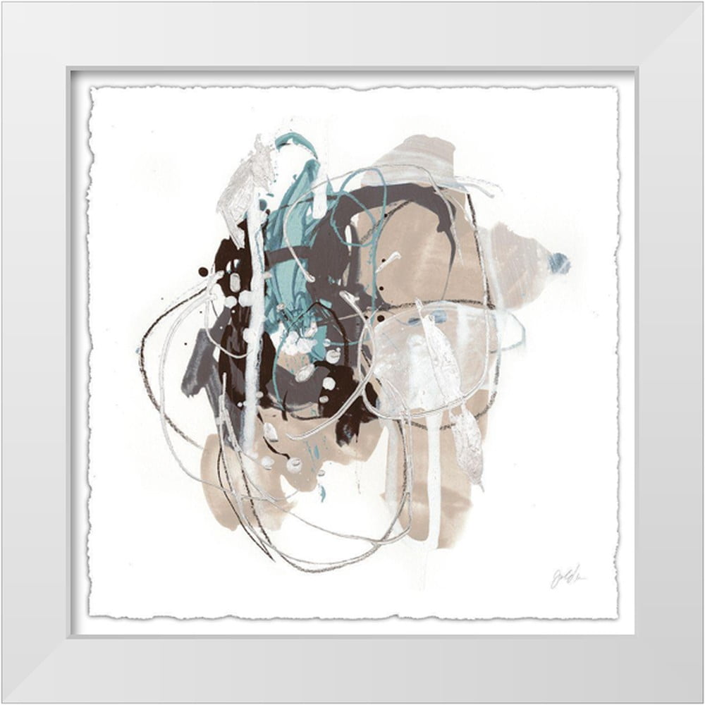 Vess, June Erica 15x15 White Modern Wood Framed Museum Art Print Titled ...