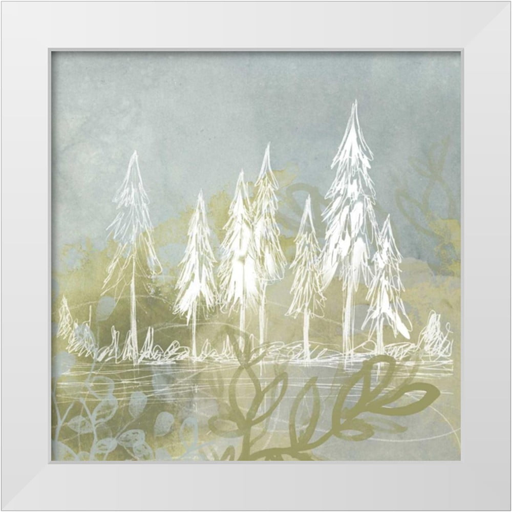 Vess, June Erica 15x15 White Modern Wood Framed Museum Art Print Titled ...