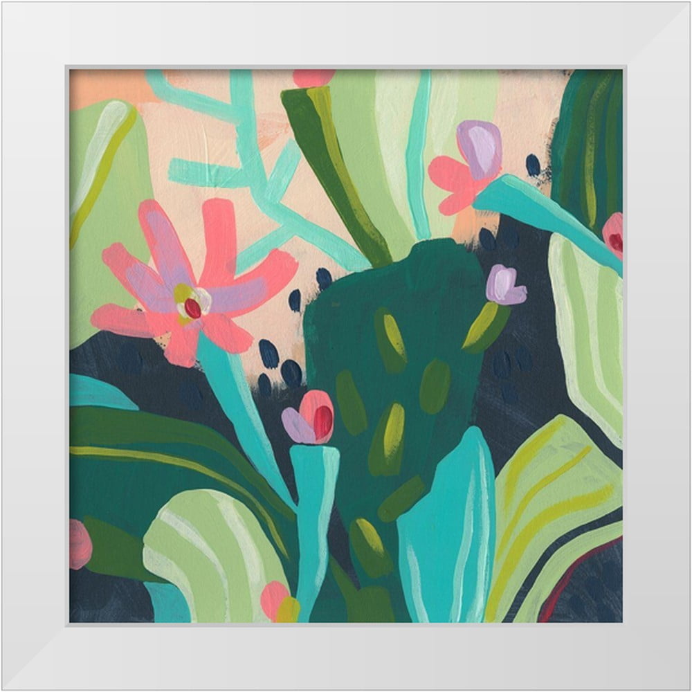 Vess, June Erica 15x15 White Modern Wood Framed Museum Art Print Titled ...