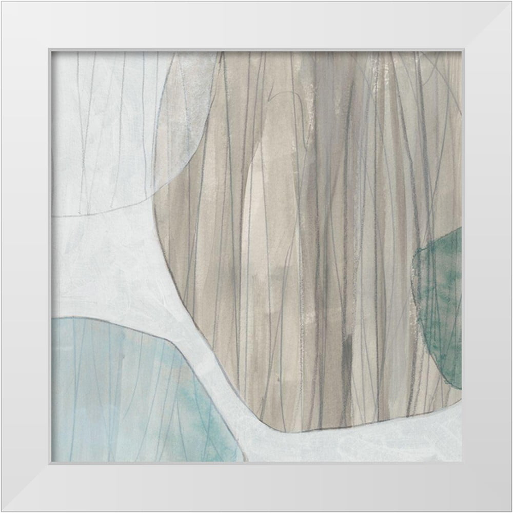 Vess, June Erica 15x15 White Modern Wood Framed Museum Art Print Titled ...
