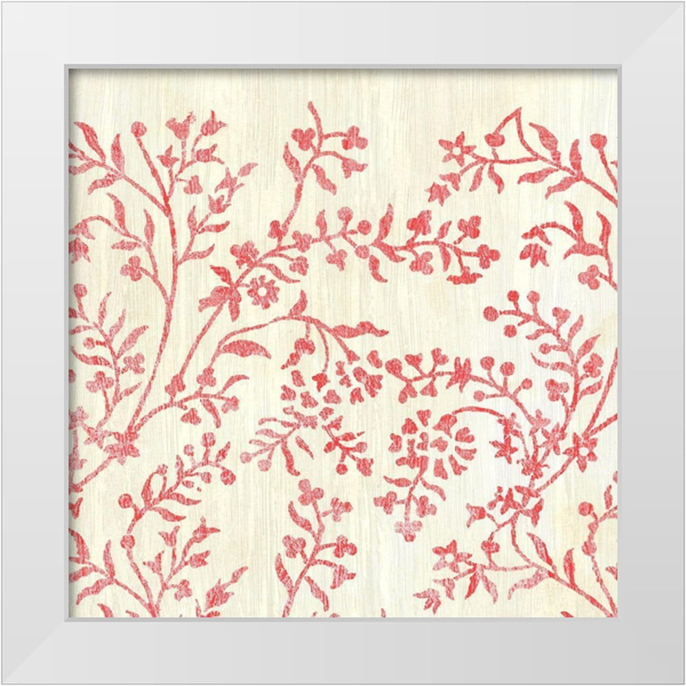 Vess, June Erica 15x15 White Modern Wood Framed Museum Art Print Titled ...