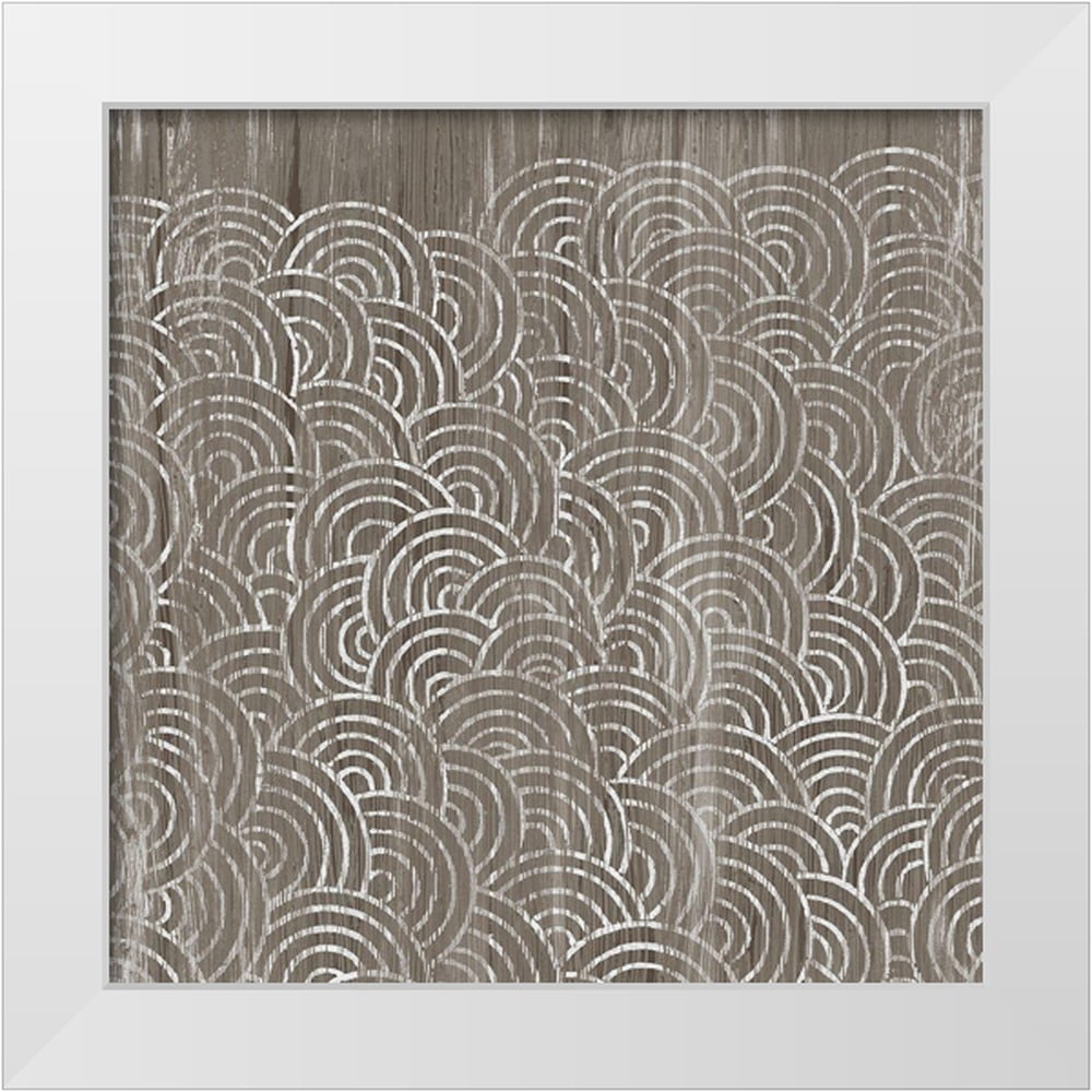 Vess, June Erica 15x15 White Modern Wood Framed Museum Art Print Titled ...