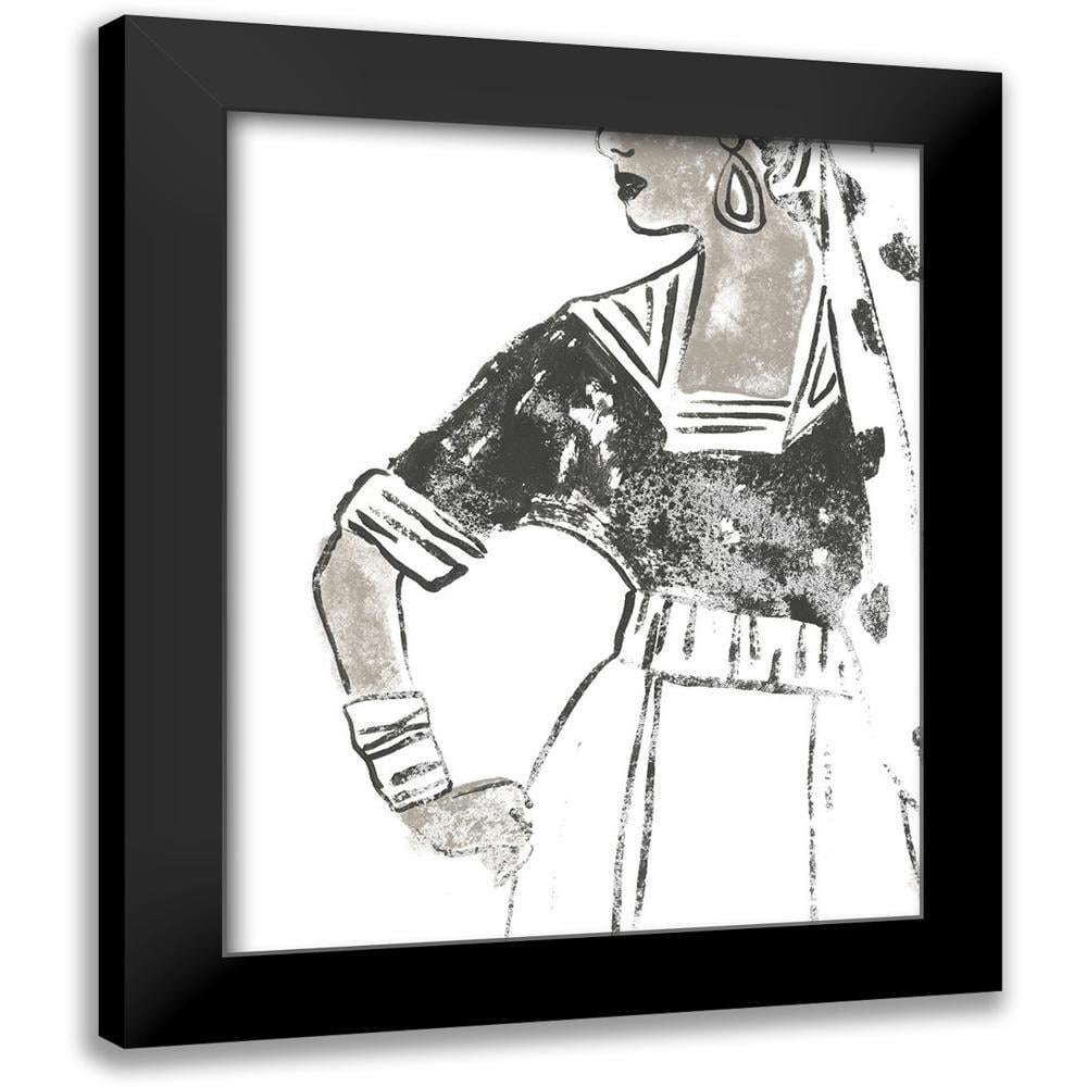 Vess, June Erica 15x18 Black Modern Framed Museum Art Print Titled ...