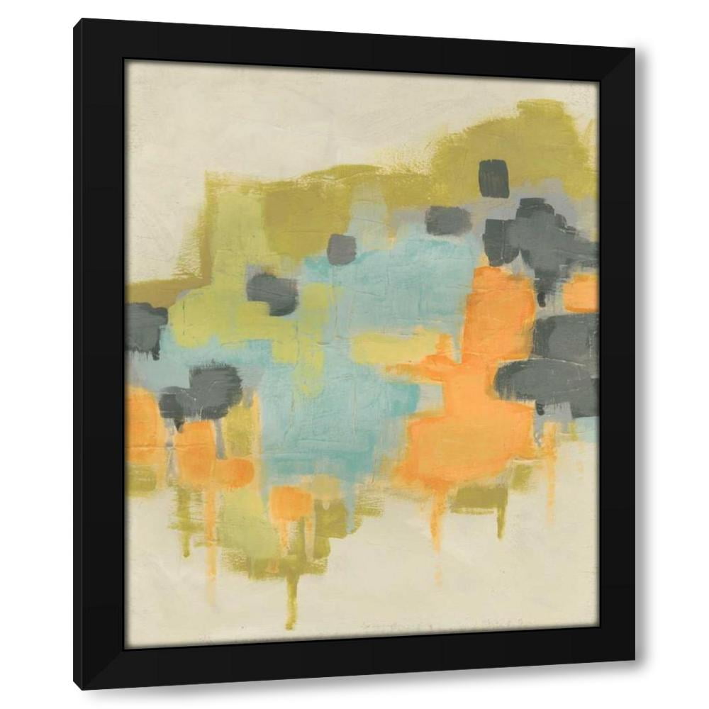 June Erica Vess 15x18 Black Modern Wood Framed Wall Art Titled ...