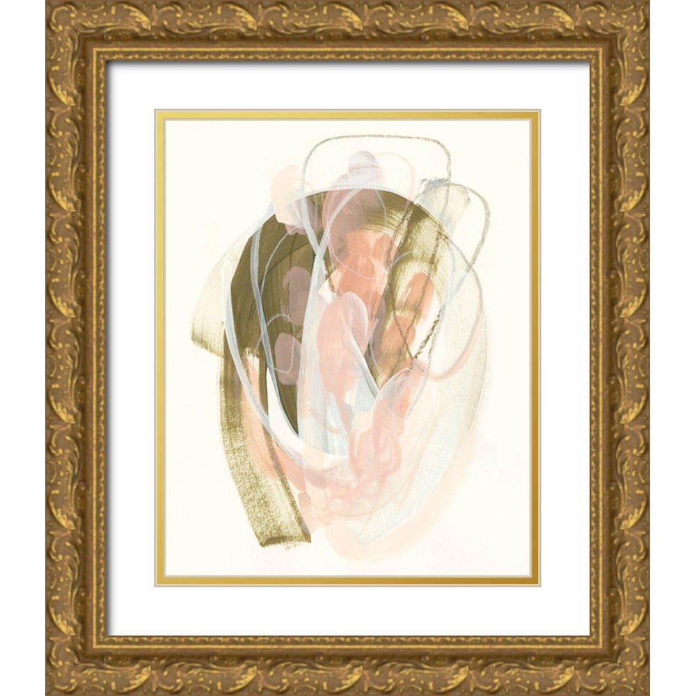 Vess, June Erica 15x18 Gold Ornate Wood Framed with Double Matting ...