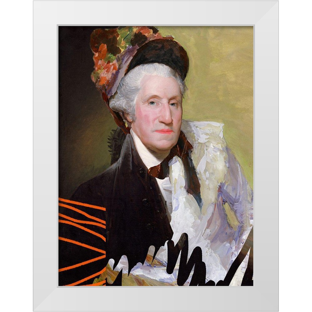 Vess, June Erica 15x18 White Modern Wood Framed Museum Art Print Titled ...