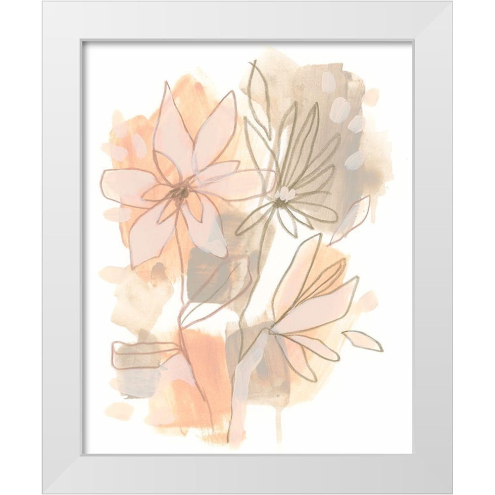 Vess, June Erica 15x18 White Modern Wood Framed Museum Art Print Titled ...