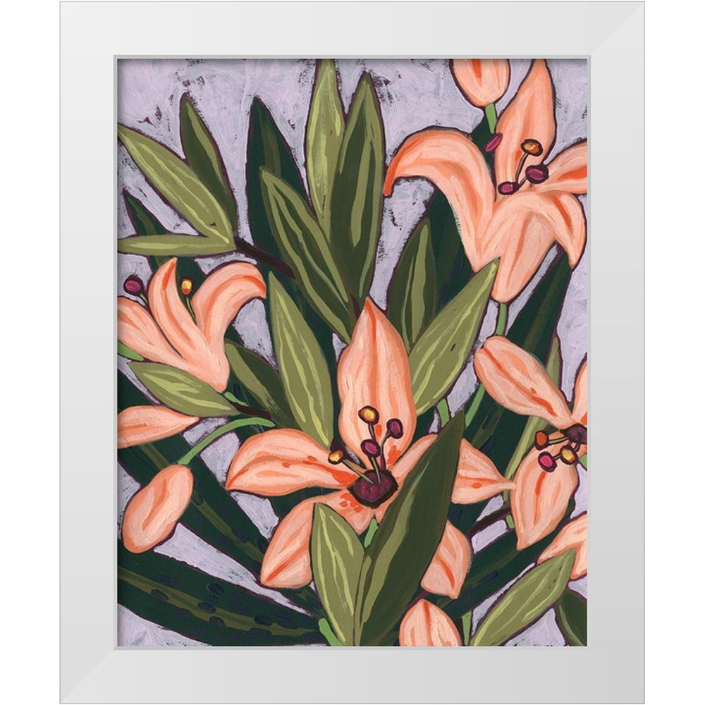 Vess, June Erica 15x18 White Modern Wood Framed Museum Art Print Titled ...