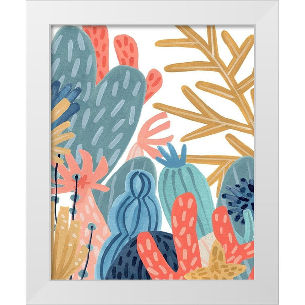Vess, June Erica 15x18 White Modern Wood Framed Museum Art Print Titled ...