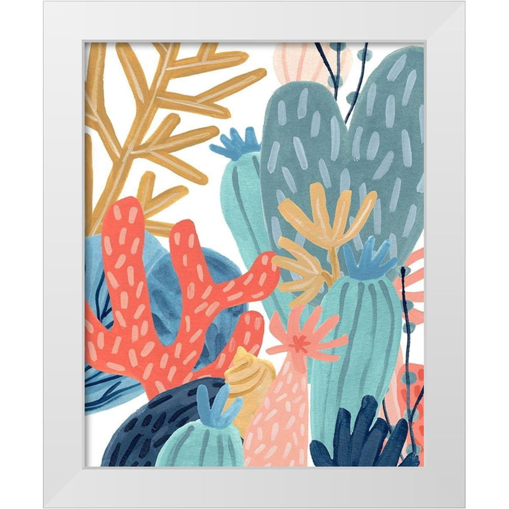 Vess, June Erica 15x18 White Modern Wood Framed Museum Art Print Titled ...