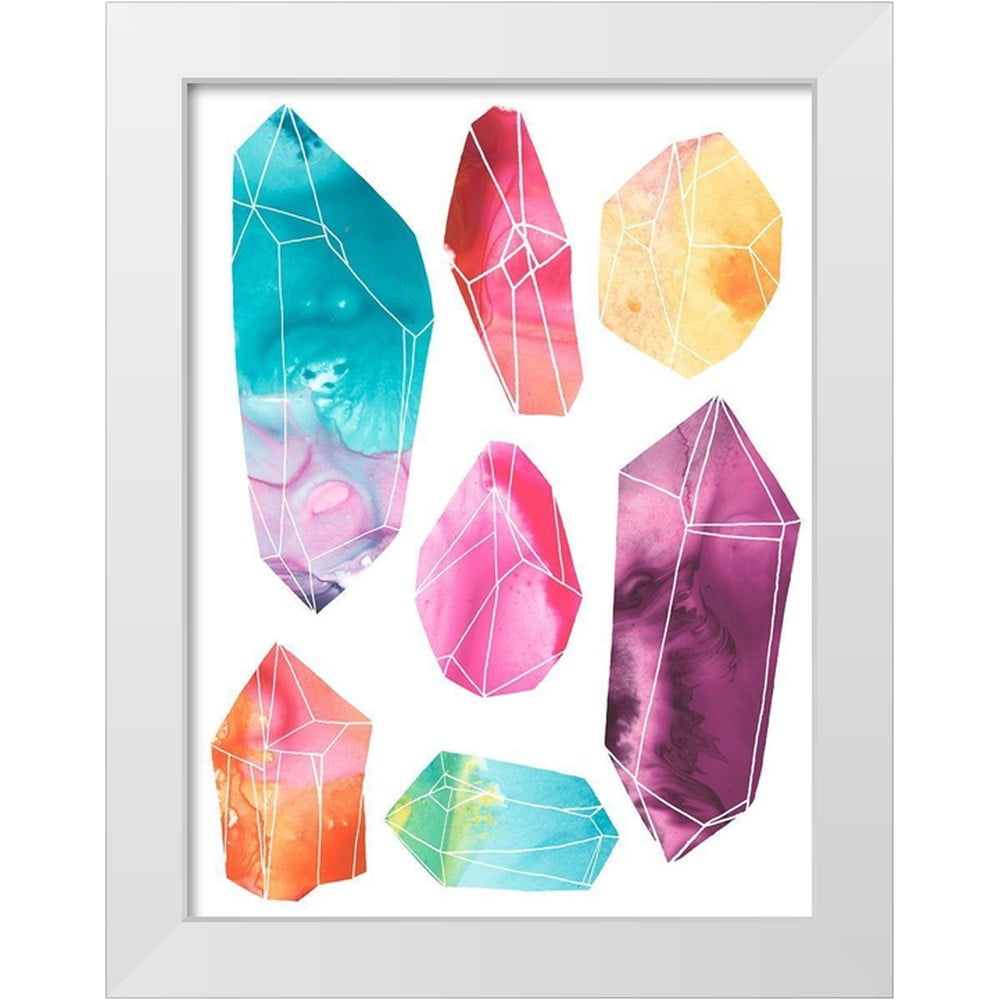 Vess, June Erica 15x18 White Modern Wood Framed Museum Art Print Titled ...