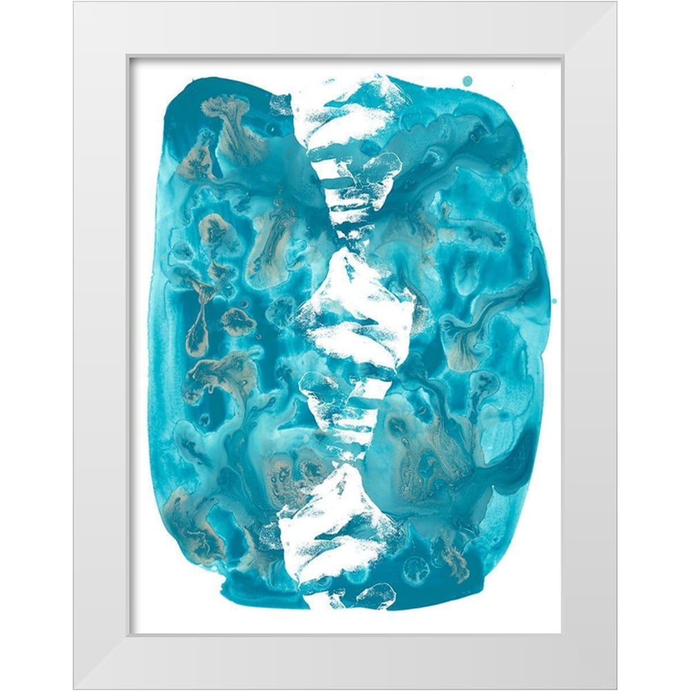 Vess, June Erica 15x18 White Modern Wood Framed Museum Art Print Titled ...