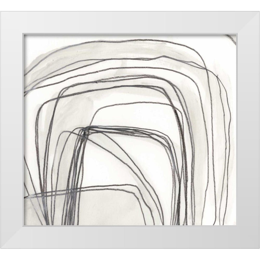 Vess, June Erica 16x15 White Modern Wood Framed Museum Art Print Titled ...