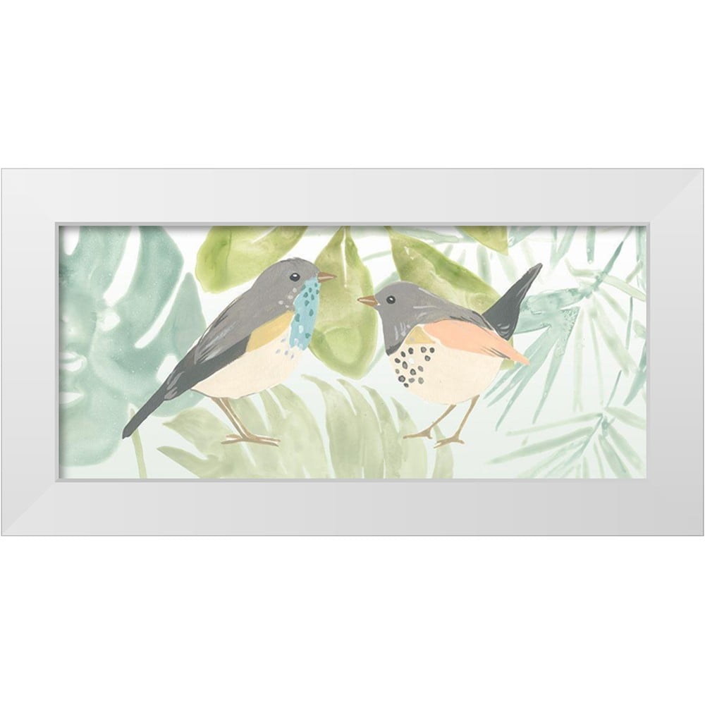 Vess, June Erica 18x10 White Modern Wood Framed Museum Art Print Titled ...