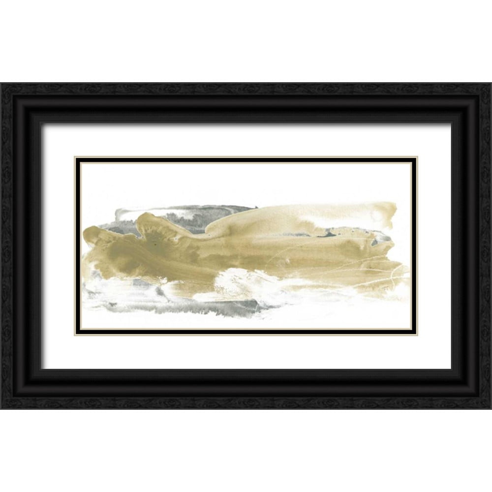 Vess, June Erica 18x11 Black Ornate Wood Framed with Double Matting Museum Art Print Titled ...