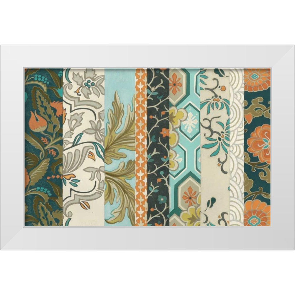 Vess, June Erica 18x13 White Modern Wood Framed Museum Art Print Titled ...